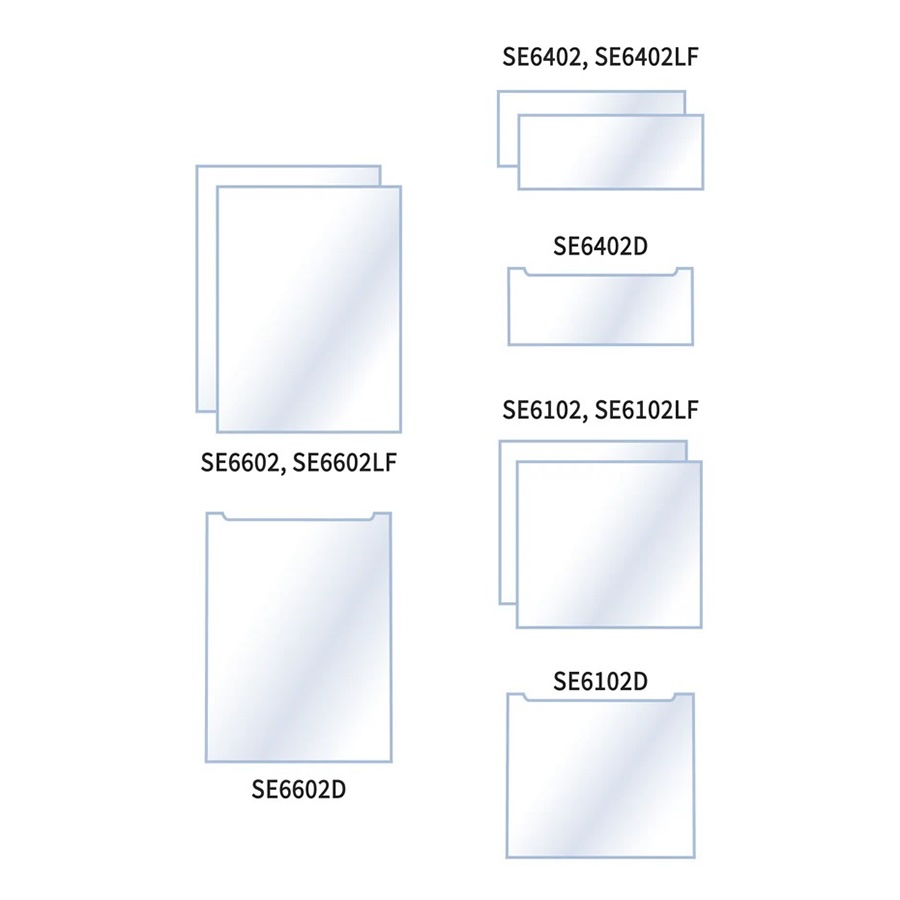 Hoefer Standard Format Glass Plates for Vertical Systems | Plates | MIDSCI